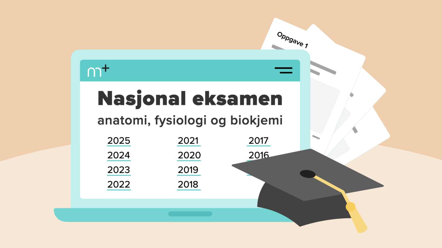 Nasjonal eksamen i anatomi og fysiologi – hva tror vi du blir spurt om?